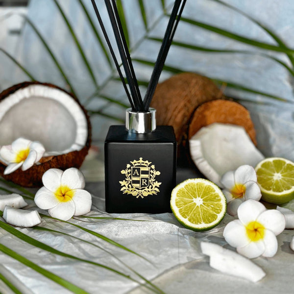 Reed Tiare Flower and Coconut Diffuser Tropical Elegance