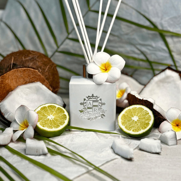 Reed Tiare Flower and Coconut Diffuser Tropical Elegance
